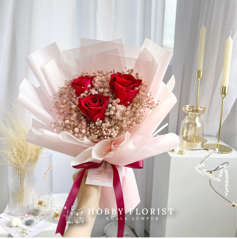 Ti Amo | Rose Bouquet | Flower Delivery Kuala Lumpur - Hobby Florist KL