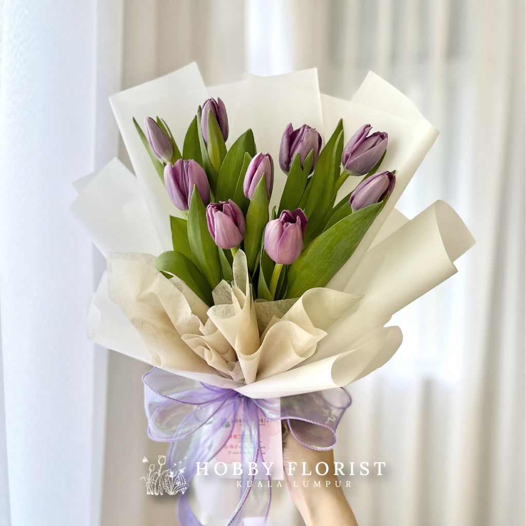 Emilie | Tulip Bouquet | Flower Delivery Kuala Lumpur - Hobby Florist KL