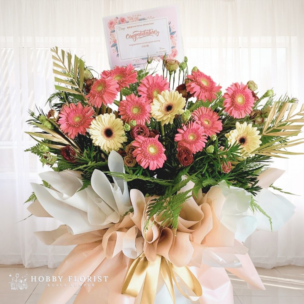 Fiona | Grand Opening Flower Stand Delivery Malaysia - Hobby Florist KL