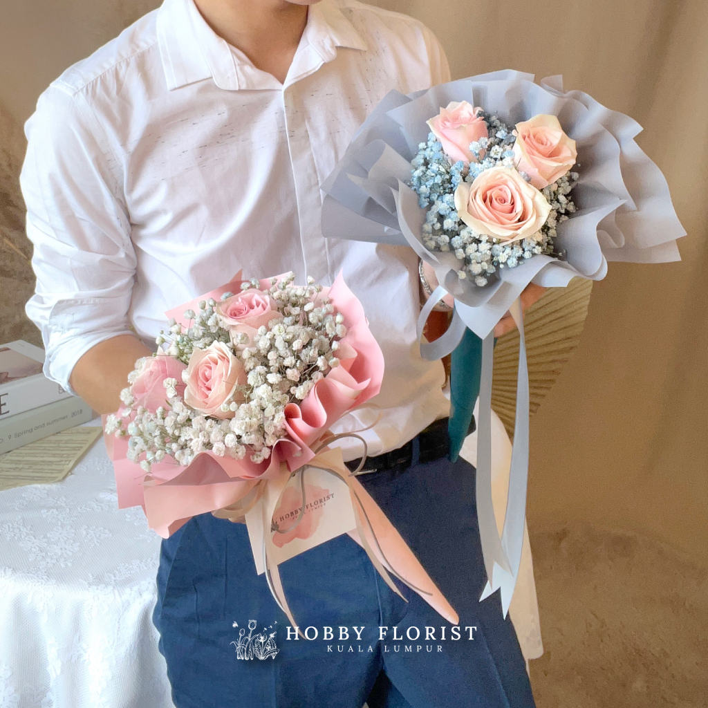 Melody | Rose Bouquet | Flower Delivery Kuala Lumpur - Hobby Florist KL