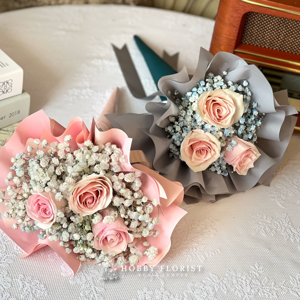 Melody | Rose Bouquet | Flower Delivery Kuala Lumpur - Hobby Florist KL