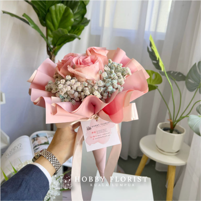 Melody | Rose Bouquet | Flower Delivery Kuala Lumpur - Hobby Florist KL