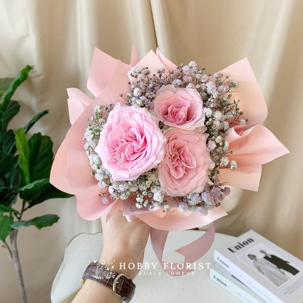 Melody | Rose Bouquet | Flower Delivery Kuala Lumpur - Hobby Florist KL