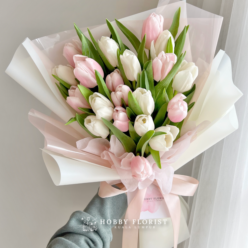 Lisa | Tulip Bouquet | Flower Delivery Kuala Lumpur - Hobby Florist KL