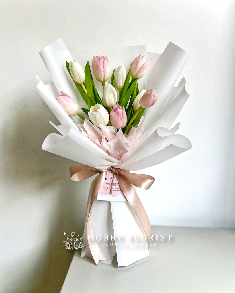 Lisa | Tulip Bouquet | Flower Delivery Kuala Lumpur - Hobby Florist KL