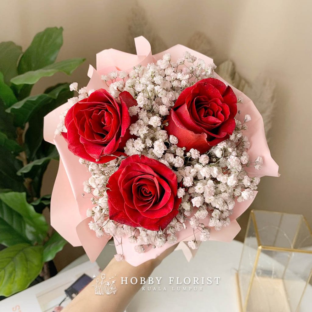 Ti Amo | Rose Bouquet | Flower Delivery Kuala Lumpur - Hobby Florist KL