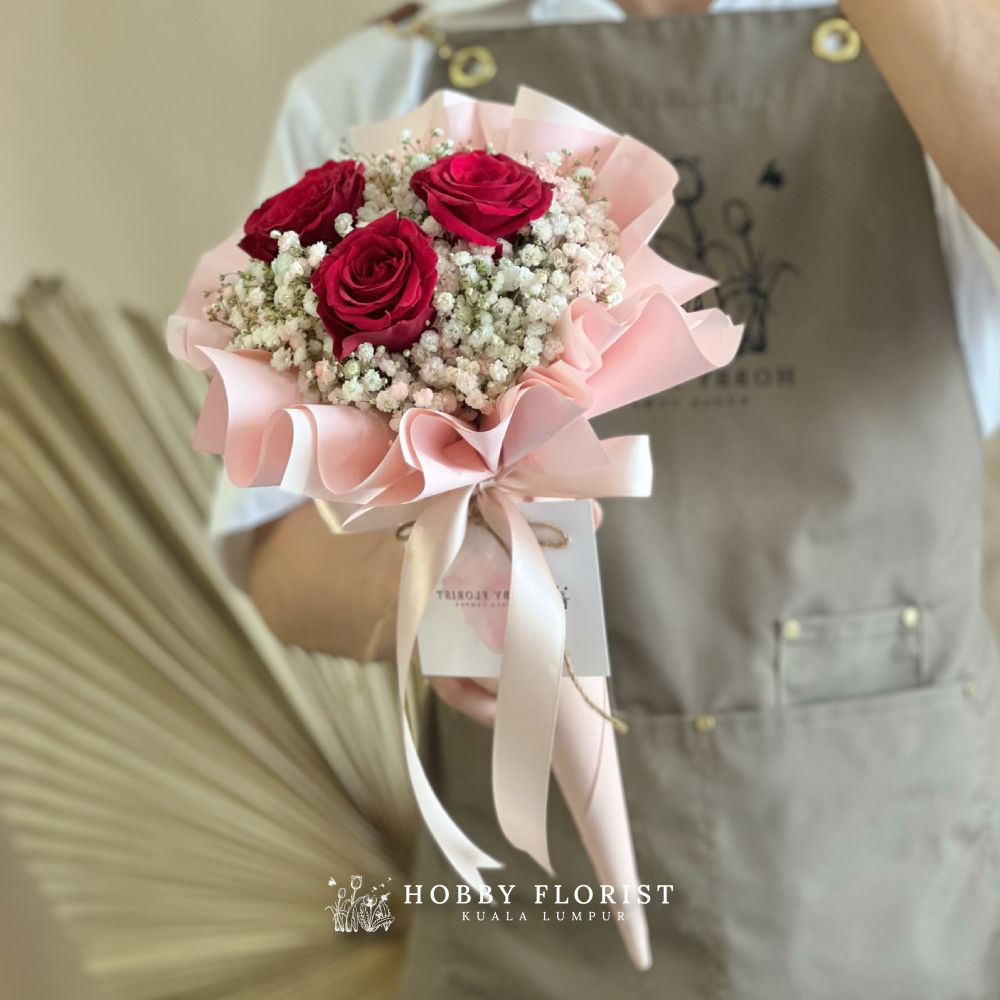 Ti Amo | Rose Bouquet | Flower Delivery Kuala Lumpur - Hobby Florist KL