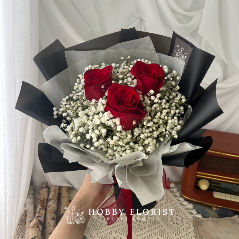 Ti Amo | Rose Bouquet | Flower Delivery Kuala Lumpur - Hobby Florist KL