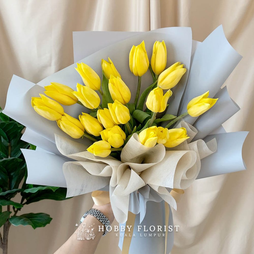 Emilie | Tulip Bouquet | Flower Delivery Kuala Lumpur - Hobby Florist KL
