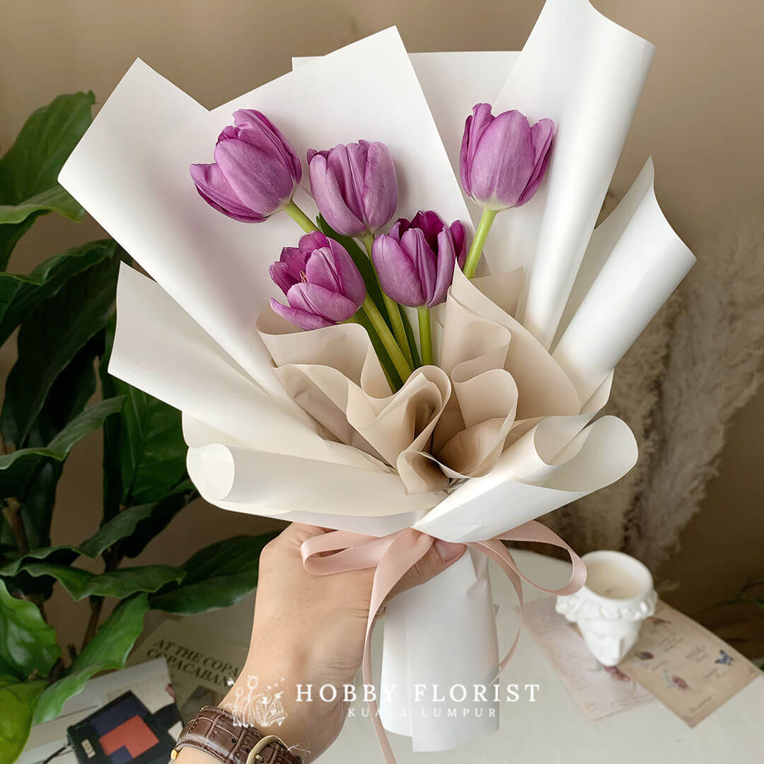 Emilie Mini | Tulip Bouquet | Flower Delivery Kuala Lumpur - Hobby ...