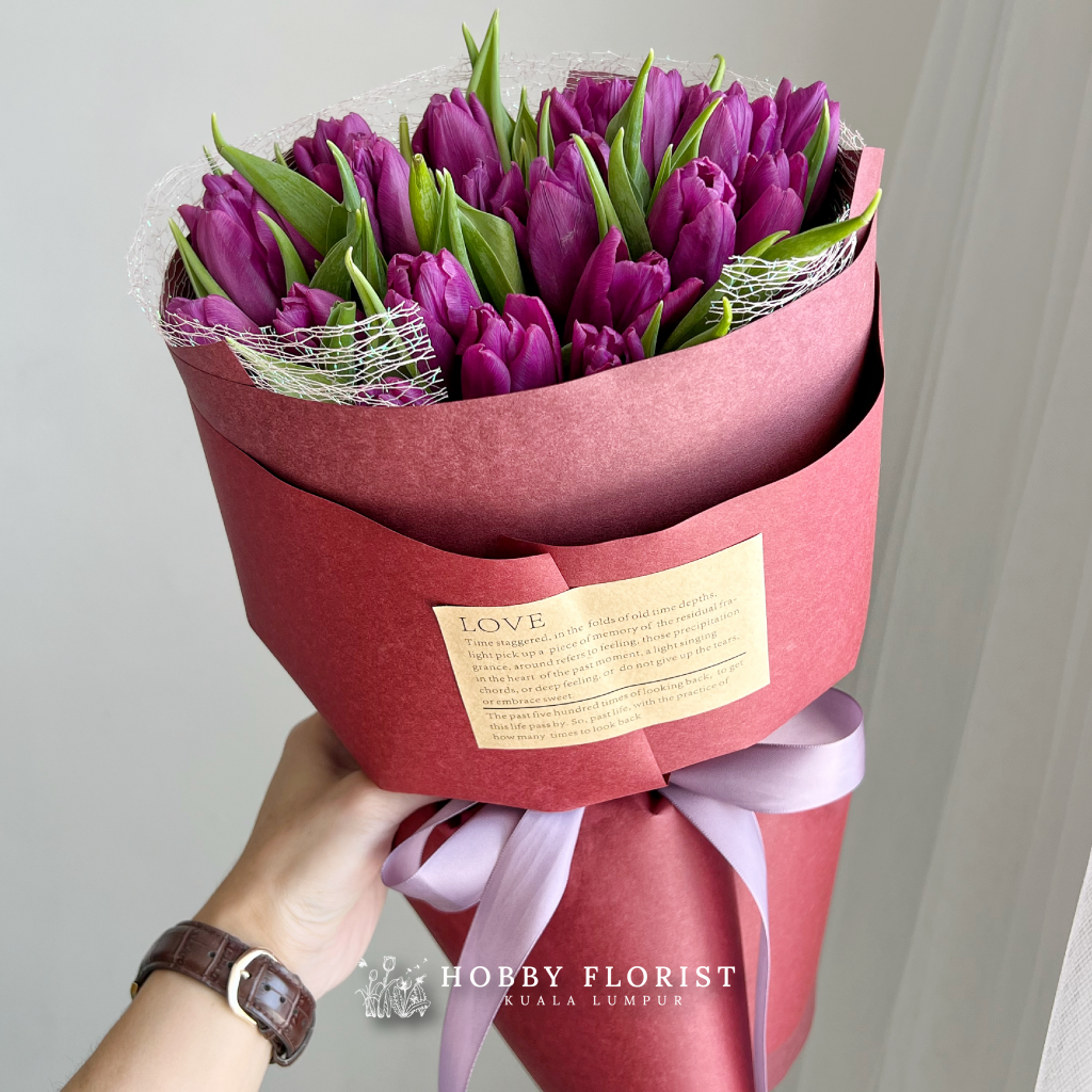 Emilie in Russia | Tulip Bouquet | Flower Delivery Kuala Lumpur - Hobby ...