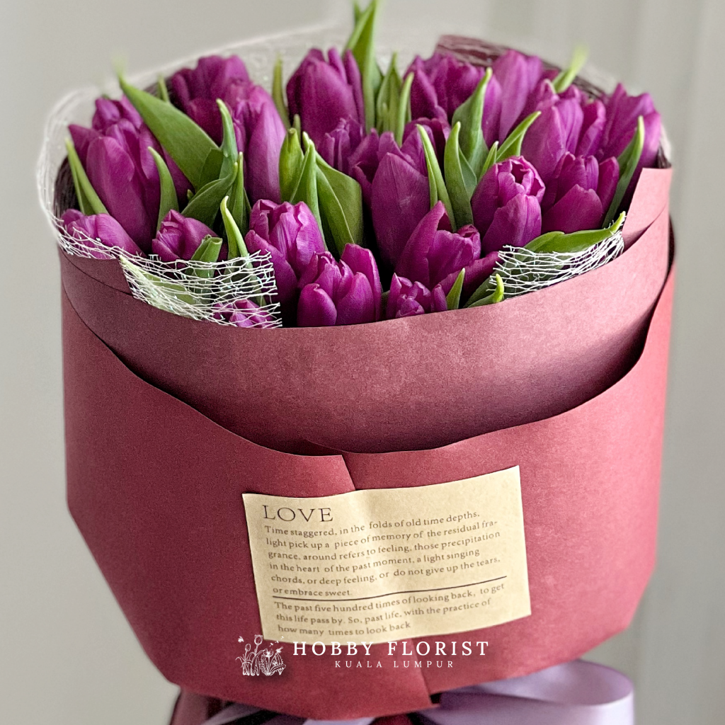 Emilie in Russia | Tulip Bouquet | Flower Delivery Kuala Lumpur - Hobby ...