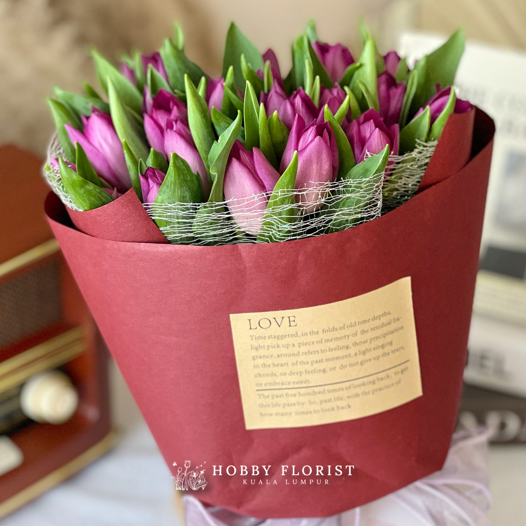 Emilie in Russia | Tulip Bouquet | Flower Delivery Kuala Lumpur - Hobby ...