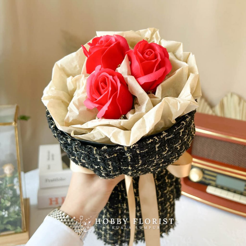Chanel Bouquet | Flower Delivery Kuala Lumpur - Hobby Florist KL