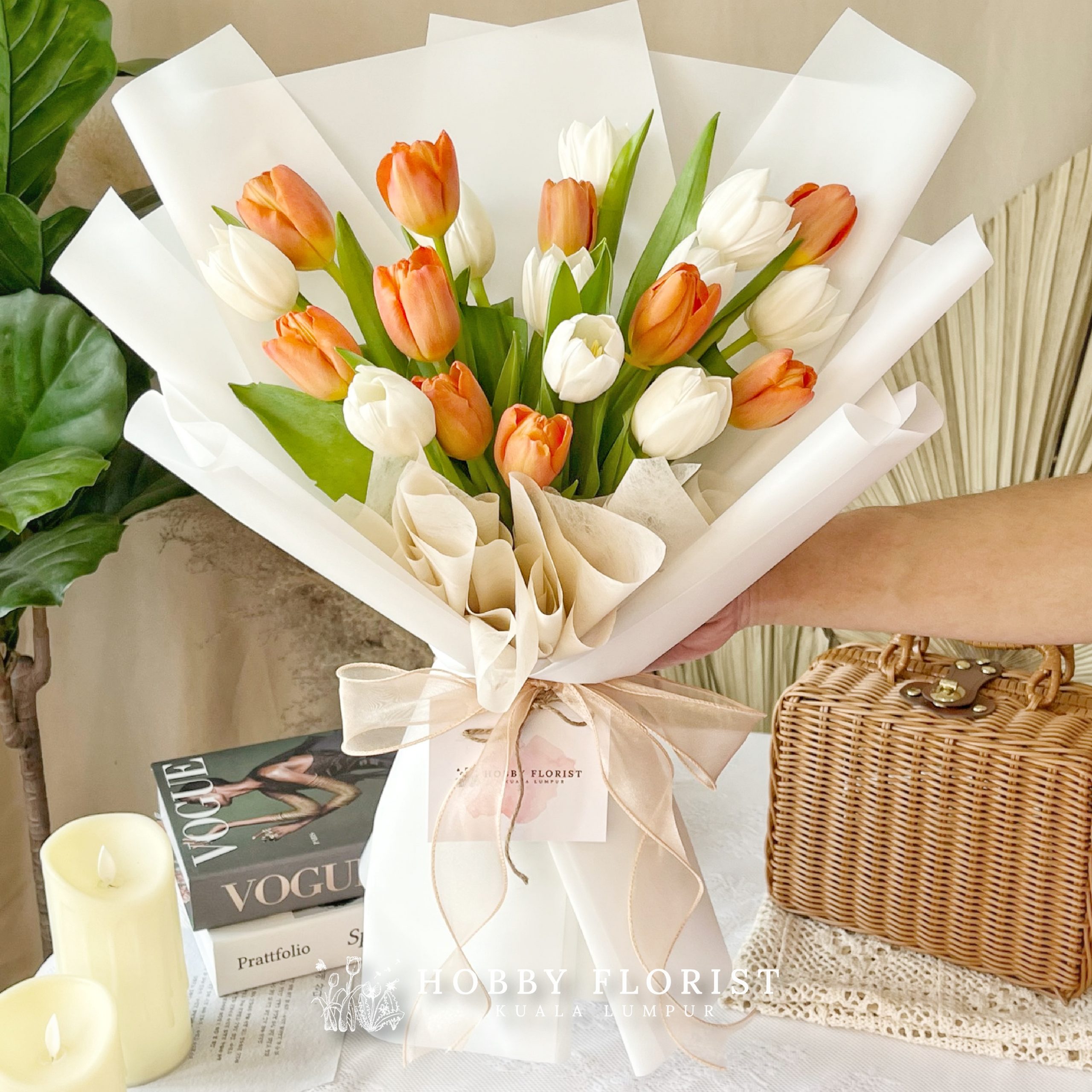 Jeannie | Tulip | Flower Delivery in Kuala Lumpur - Hobby Florist KL