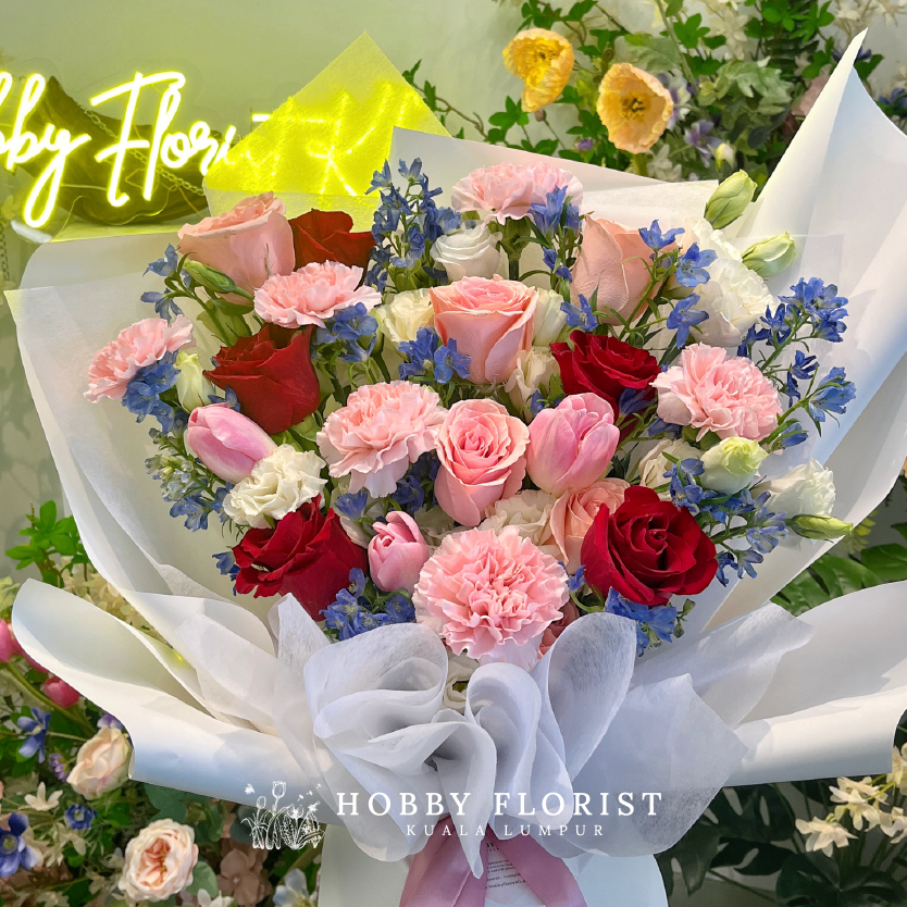 Angelica | Garden's Bouquet | Delivery Klang Valley - Hobby Florist KL